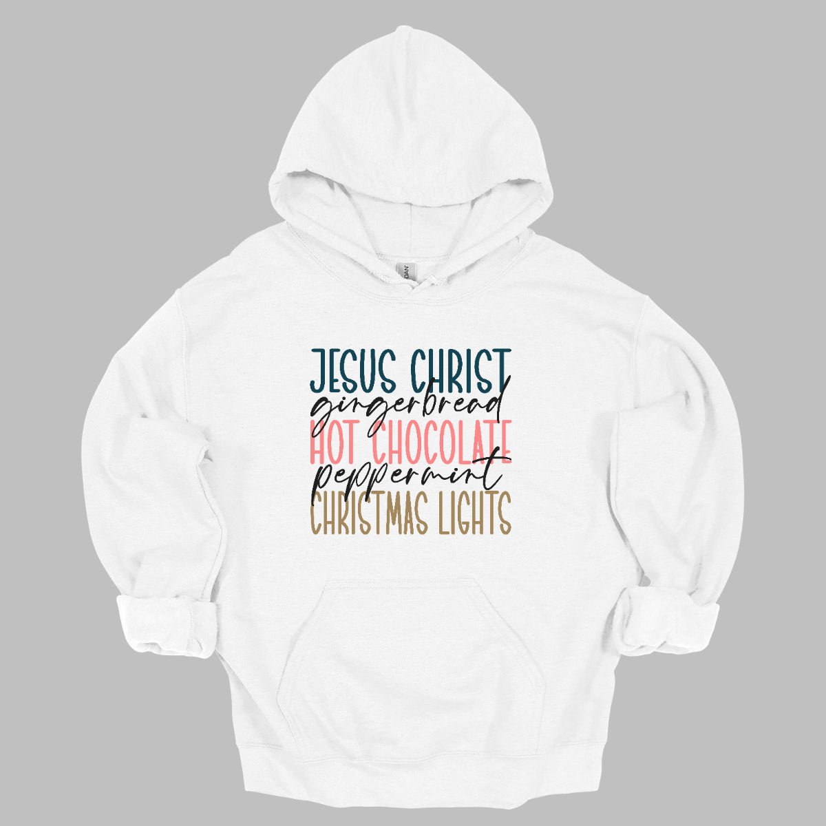 Jesus Christ, Gingerbread, Hot Chocolate, Peppermint, Christmas Lights ...